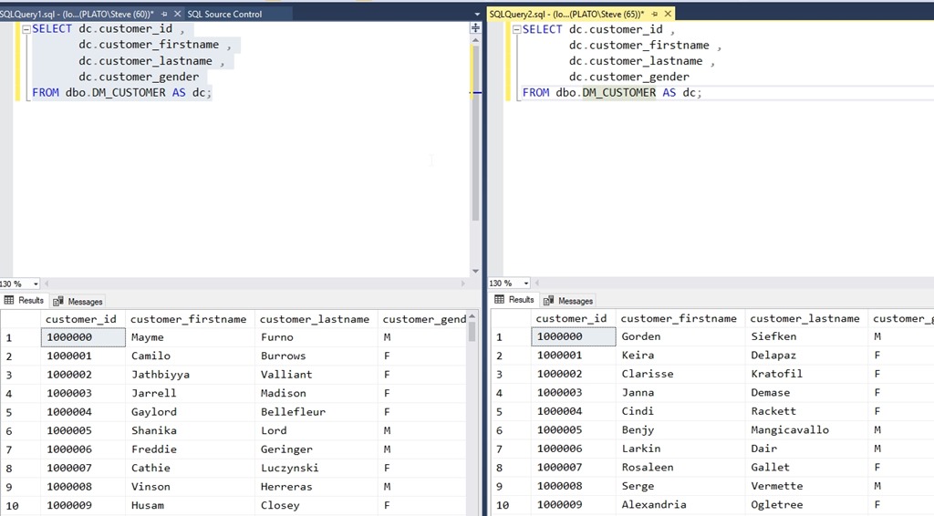 Randomizing Names with Data Masker | Voice of the DBA