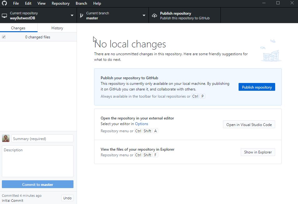 Setting Up GitHub Desktop (formerly GitHub for Windows) | Voice of the DBA