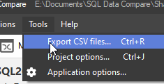 Exporting SQL Data Compare Results to Excel | Voice of the DBA