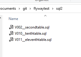 Flyway with Multiple Folders | Voice of the DBA