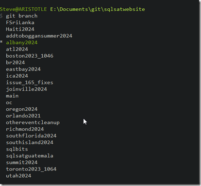 Using Git Prune–#SQLNewBlogger | Voice of the DBA